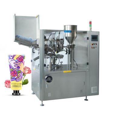 China Automatic Tube Filling Sealing Machine 50-75pcs/min 5-250ml for Cosmetic Ointment Gel for sale
