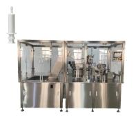 China Automatic Syringe Filling and Plugging Machine 0.5-80ml 1800-2100 p/h for sale