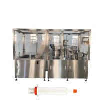 China Automatic Cockroach Gel Bait Syringe Filling and Capping Machine for sale