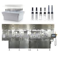 China High Precision Pre-Filled Syringe Filling and Stoppering Machine 5 Nozzles 380V for sale