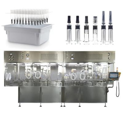 China High Precision Pre-Filled Syringe Filling and Stoppering Machine 5 Nozzles 380V for sale