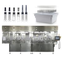 China Automatic Syringe Filling Machine 5 Nozzles 0.1-10ml Ceramic Plunger Pump for Liquid Gel for sale