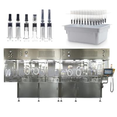 China Automatic Syringe Filling Machine 5 Nozzles 0.1-10ml Ceramic Plunger Pump for Liquid Gel for sale
