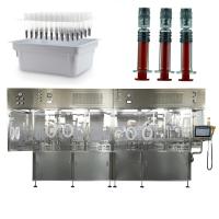 China Pre-Filled Glass Syringe Filling Machine 5 Nozzle 380V 50Hz Vacuum Stoppering for sale