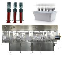 China Pre-Filled Glass Syringe Machine 5-Nozzle Filling and Vacuum Stoppering 380V 50Hz for sale