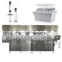 China Automatic Liquid Pharmaceutical Prefilled Syringe Filling Machine 3000-3300 pcs/hr 380V for sale