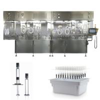 China GMP Pharmaceutical Plastic Highly Capacity Automatic Prefilled Syringe Filling Machine for sale