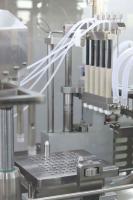China Pre-Filled Glass Syringe Filling Machine 5 Nozzle 380V 50Hz Vacuum Stoppering for sale