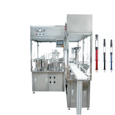 China Automatic Syringe Filling Machine 2 Head 1200-1600 p/h for 0.5-10ML Syringes for sale