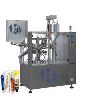China Automatic Tube Filling Sealing Machine 50-75 Pcs Per Min 5-350ml for Cosmetic Cream Lotion for sale