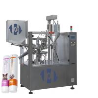 China Automatic Plastic Tube Filling Sealing Machine 50-75pcs/min 5-350ml for sale