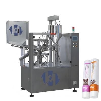 China Automatic Tube Filling Sealing Machine 5-350ml 50-75pcs/min for Ointment Gel Toothpaste Cosmetic for sale