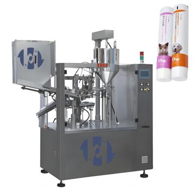 China Pet Supplements Tube Filling Sealing Packing Machine for sale