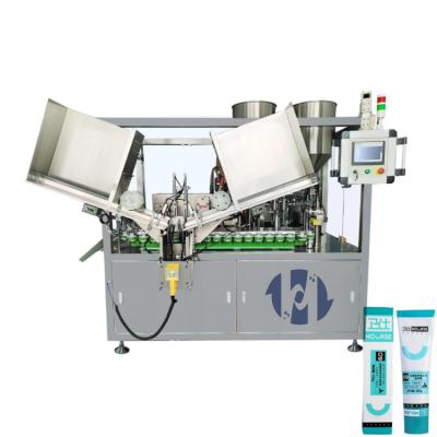 China Automatic Tube Filling Sealing Machine 3-250ml CE Certified Pet Food Cream Filler for sale