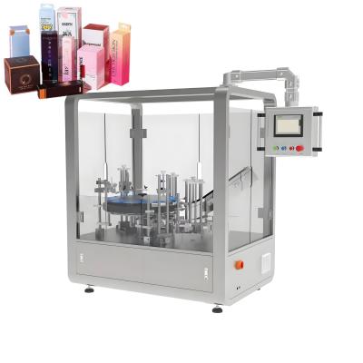 China Compact Vertical Rotary Cartoning Machine WZTS-50 5-25 Cartons per Minute for Daily Chemicals for sale