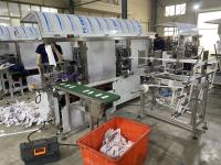 China Automatic Single Sheet Wet Tissue Packing Machine 3/4 Side Sealing Sachet Packaging Machine for Hotel for sale