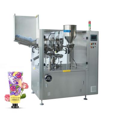 China Automatic Animal Cat Pet Food Sealer Nutrition Cream Plastic Tube Filling Sealing Machine Toothpaste Tube Filler for sale