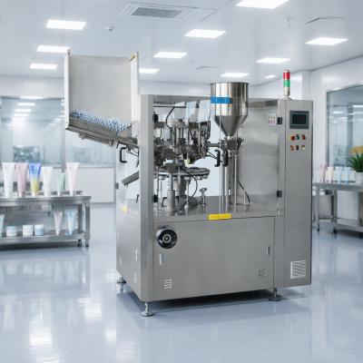 China High Speed Rotary Plastic Tube Filler and Sealer Machine Equipment for sale