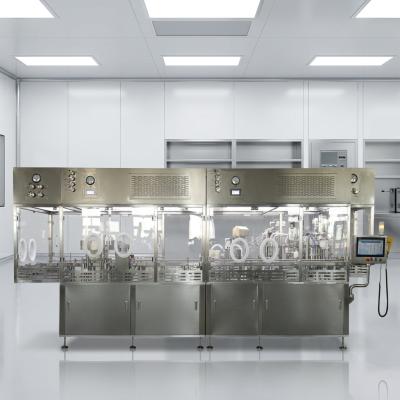 China Automatic Multi Head Vacuum Injection Syringe Filling Stoppering Machine for RTU Vaccine PFS for sale