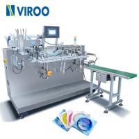 China Cosmetics Facial Mask Packing Machine 2000mm×930mm×1200mm Semi-Automatic with 30-60 Bags/Minute Speed for sale