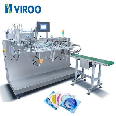 China Cosmetics Facial Mask Packing Machine 2000mm×930mm×1200mm Semi-Automatic with 30-60 Bags/Minute Speed for sale