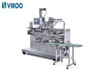 China Three Side 0.6Mpa Facial Mask Filling and Sealing Machine 30-60 Bags/Min 380V Industrial Packaging for sale