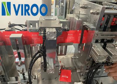 China 380V Spunlace Nonwoven Wet Wipes Packaging Machine 180 Bags/Min Horizontal Four-Side Sealing for sale