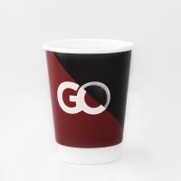 China Biodegradable Double Wall Paper Cup 8oz 300ml Compostable Cups For Hot Drinks for sale