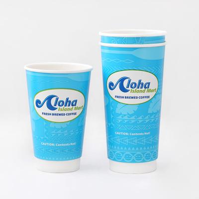 China Customization Double Wall Paper Cup 360ml 10oz Paper Cups Branded for sale