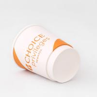 China Logo Printed Double Wall Hot Cups OEM Plastic Free Coated Paper Cold Drink Cups for sale