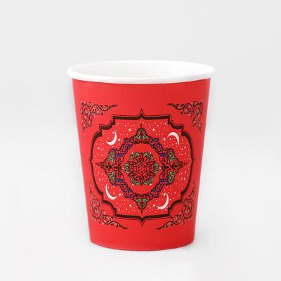 China 270 ml disposable single paper cup 9.5 oz eco-friendly PLA coating for sale