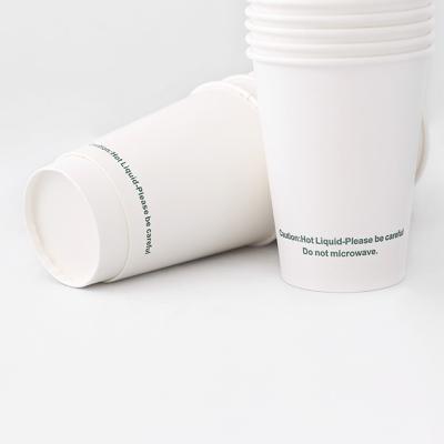 China Drinking Double Wall Paper Cup 20oz 610ml PE Coated Cold Drink Disposable Cups for sale