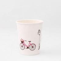 China 8oz Single Wall Paper Cup 300ml Pla Coated Eco Friendly Biodegradable Takeaway Cups for sale