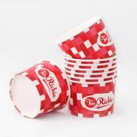 China Big Volume Ice Cream Paper Bowl 860ml PE Lined Disposable Dessert Bowls for sale