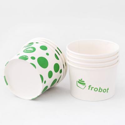 China Multi Colors Custom Ice Cream Bowls 1100ml Sundae Bowls  With Lids for sale