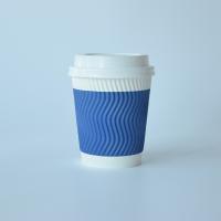 China Food Grade Ripple Wall Paper Cup 22oz Branded Disposable Cups ODM Eco Friendly for sale