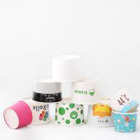 China 363cc Beverage Compostable Paper Bowls Single Wall Food Container For Take Away for sale