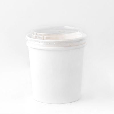 China Food Stuff Eco Friendly Disposable Bowls 500ml To Go Snack Paper Bowls for sale