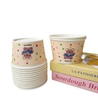 China Take Away Paper Bowl 500ml 600ml Salad Round Container Bowls for sale