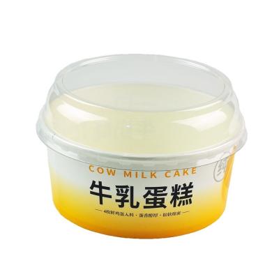 China Plastic Free Small Paper Bowls For Soup 650ml Single Wall Biodegradable For Fast Food Cake for sale