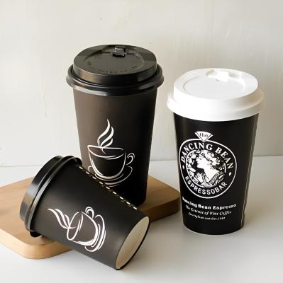 China 10oz 360ml Single Wall Paper Cup Pe Coated Paper Cup For Juice for sale