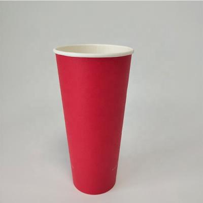 China Eco-friendly 32oz 970ml plastic-free coated single paper cup for sale