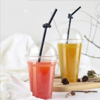 China Disposable Plastic Dome Lid  Cup Lid 80mm 90mm  PLA Plastic Dome Cover for sale