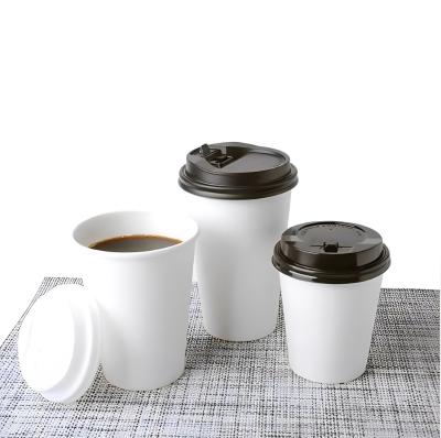 China 210cc 78mm Ingle Wall Paper Cup Customized Plastic Free Disposable Cups Bamboo for sale