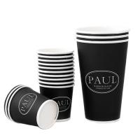 China Custom Printed Single Wall Paper Cup 3oz-32oz with lids for sale