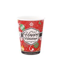 China Custom Printed Single Wall Paper Cup 3oz-32oz with lids for sale