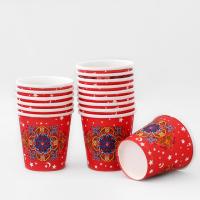 China Custom Logo Disposable Paper Cups 8oz 12oz 16oz Hot Beverage for sale