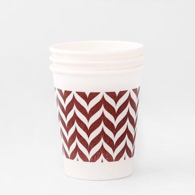 China Custom Printed 4oz 8oz 12oz 16oz 22oz Single wall paper cup for sale