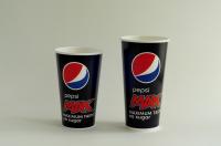 China Custom Printed Disposable Single Wall Paper Cups for Ice Beverages for sale