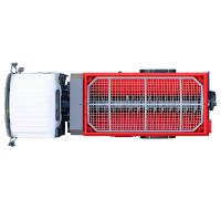 China 210 HP Engine Sand Bedding Spreader with 20000 KG Load Capacity and Adjustable Spreading Distance for Livestock Farms for sale